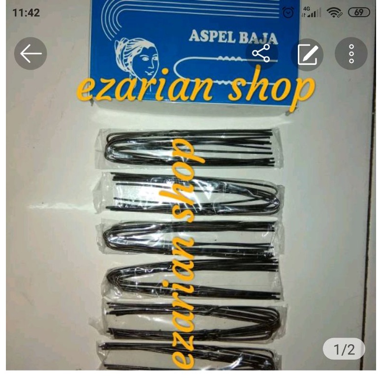 Jual HARNAL BAJA/tusuk sanggul ukuran 11cm isi 8lusin/isi 96pcs ...