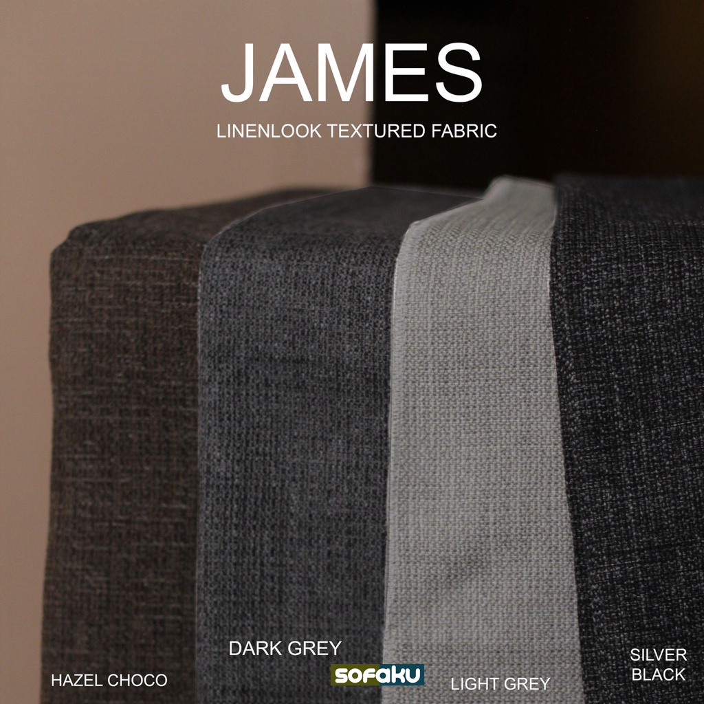 Jual JAMES Premium Linen - Yugos Bahan Kain Linen Motif Goni Untuk Sofa ...
