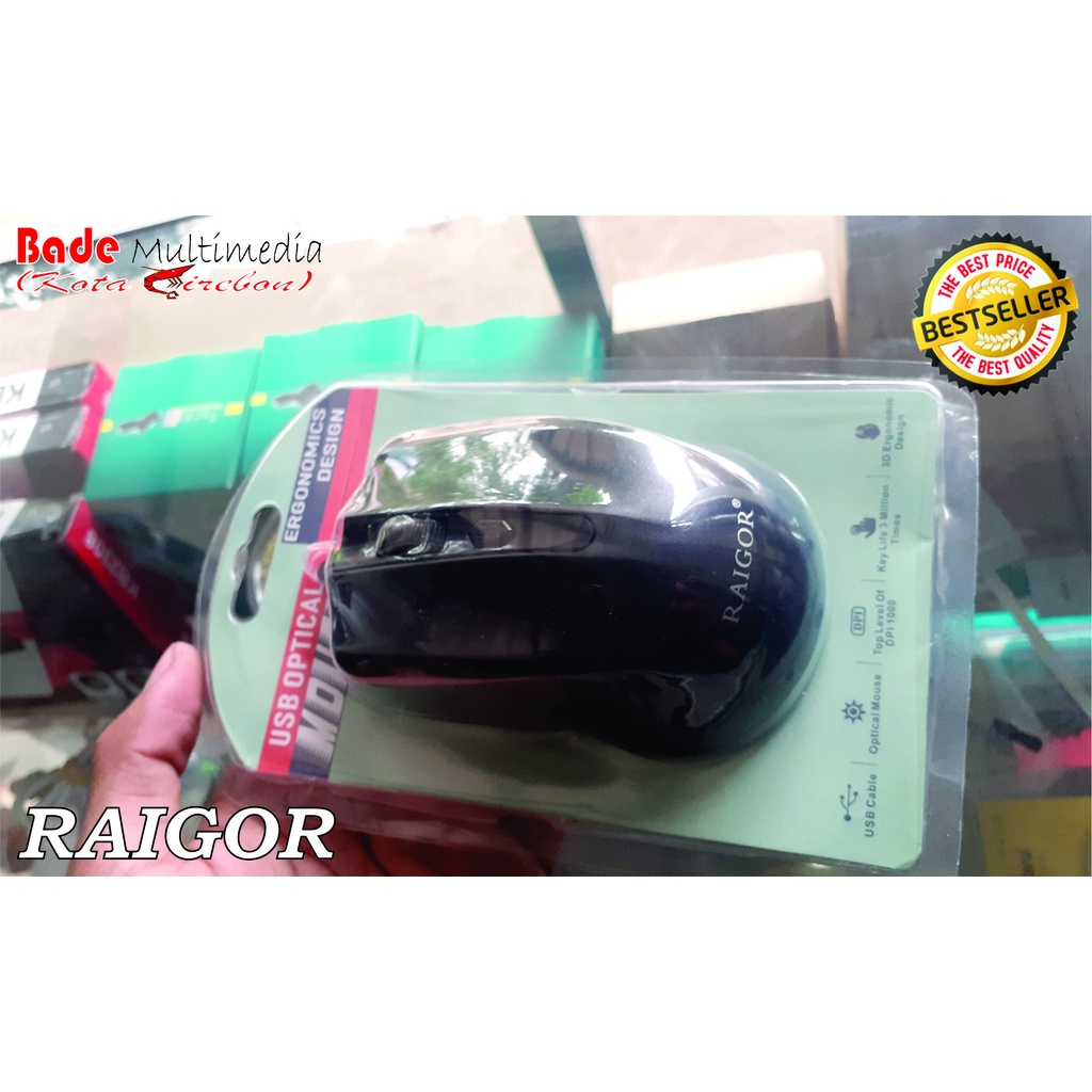 Jual MOUSE USB RAIGOR G-211E The Best Original | Shopee Indonesia