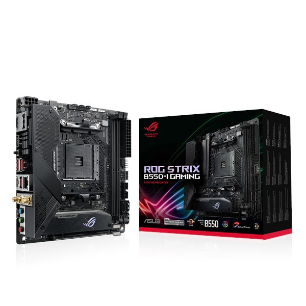 Jual Asus ROG STRIX B550-I Gaming (AM4, AMD Promontory B550, DDR4, USB3 ...