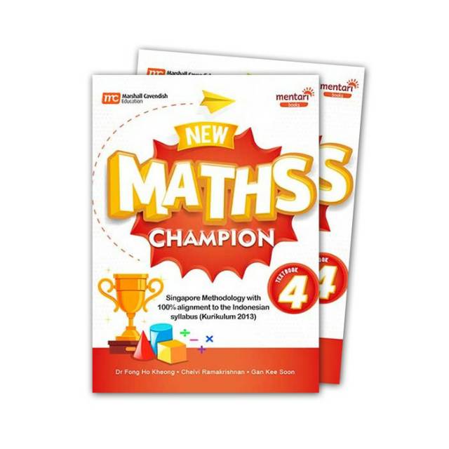 Jual New Math Champion- textbook 4 penerbit Marshall cavendish | Shopee ...