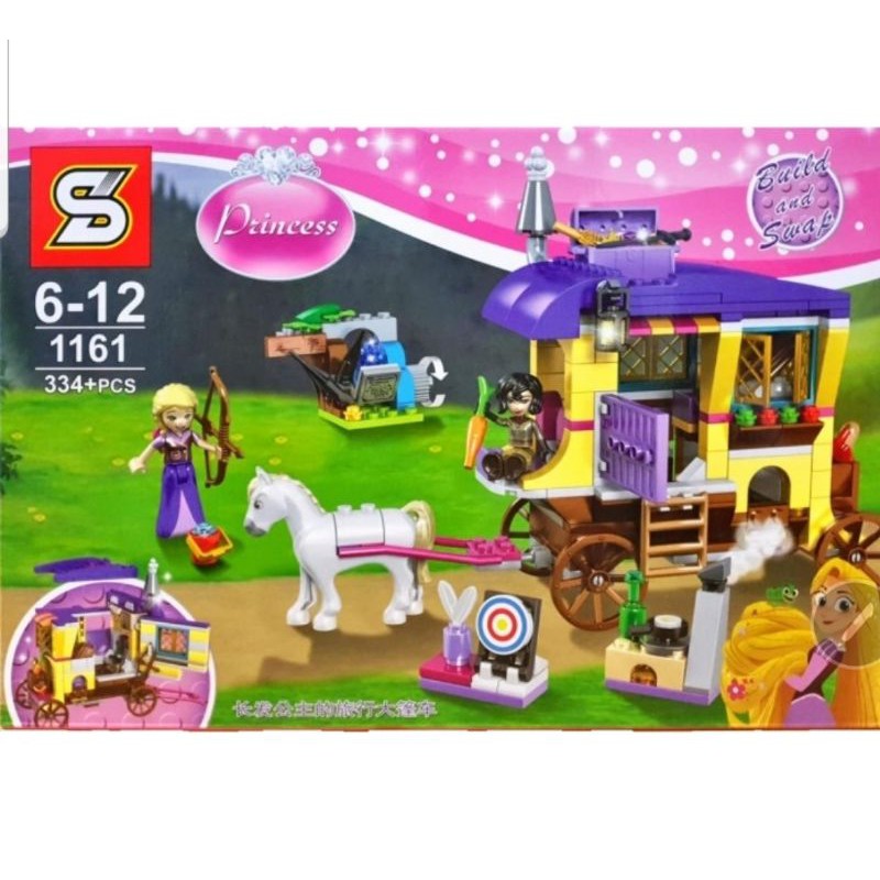 Jual Mainan Bricks Blok Block Princess Rapunzel Cassandra Tangled 1161 ...