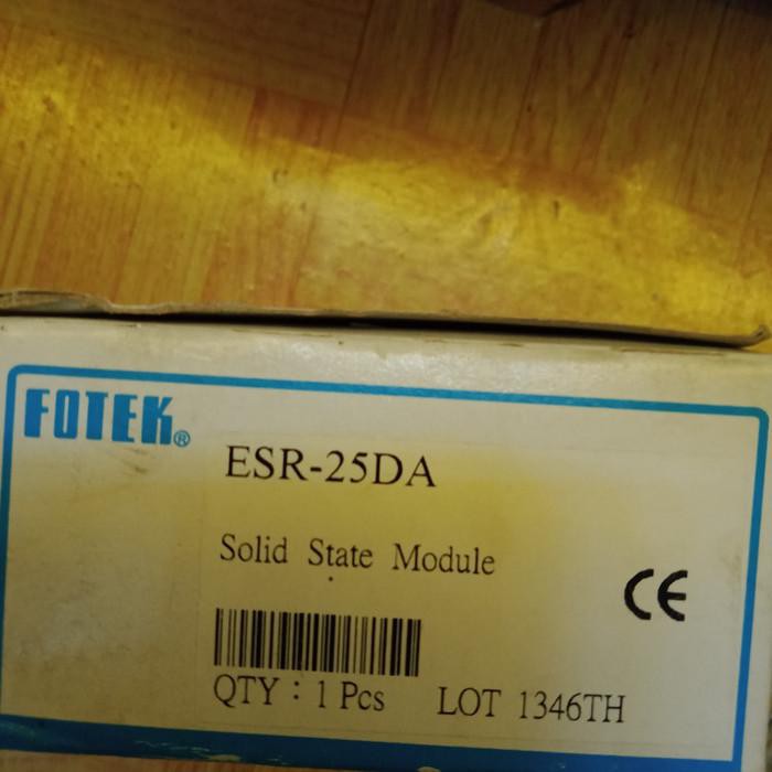 Jual SOLID STATE MODULE FOTEK ESR-25DA/FOTEX ESR-25DA Berkulitas ...