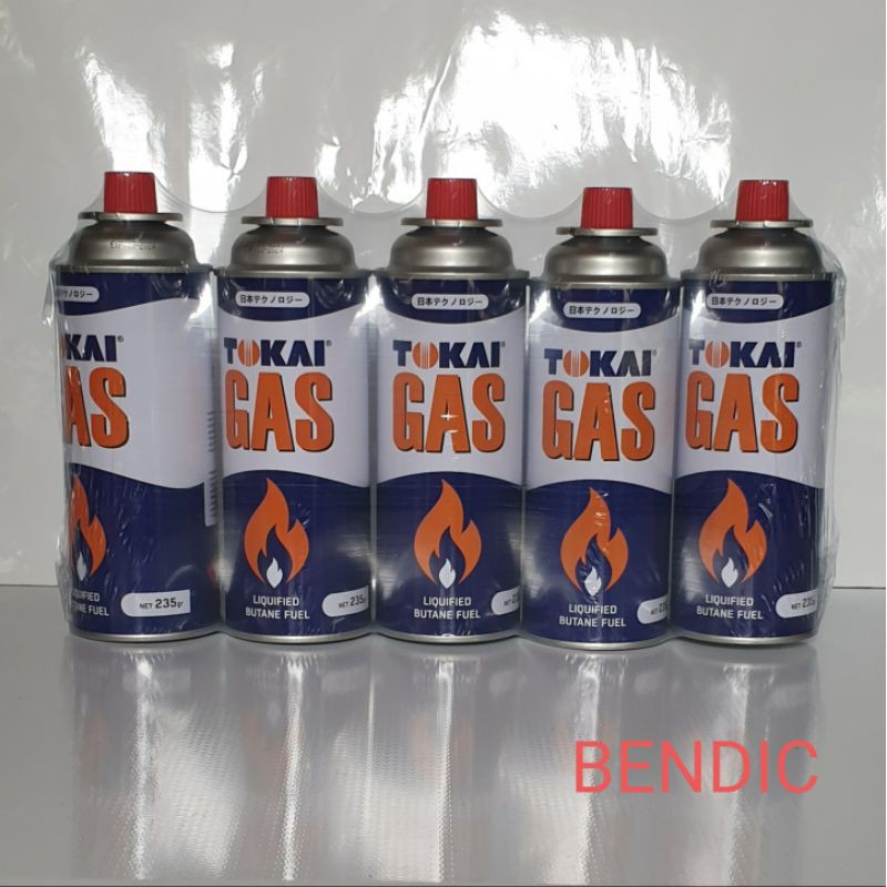 Jual gas portable tokai 235 gram | Shopee Indonesia