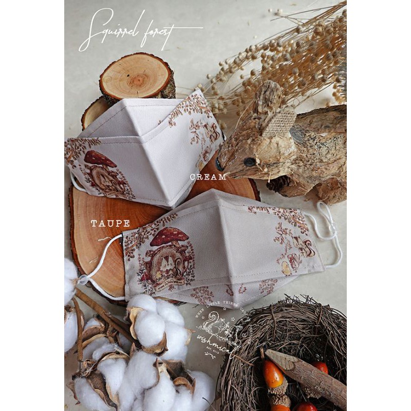 Jual MASKER 3D ORIGAMI MASK 3PLY water repellent inner 100% cotton with ...