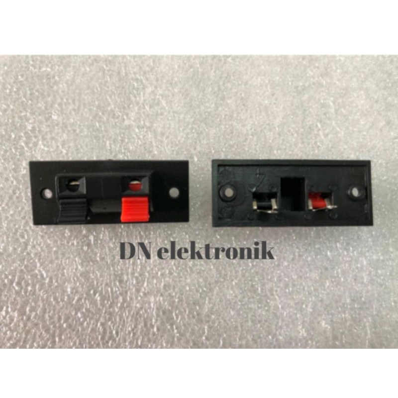 Jual terminal speaker 2 pin kecil terminal speaker mono | Shopee Indonesia