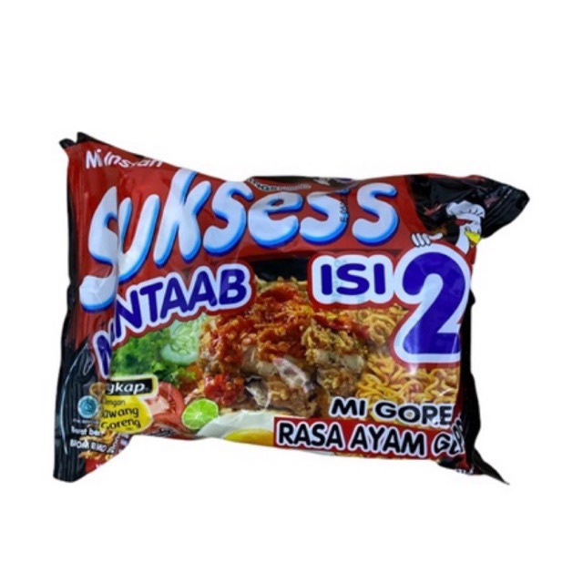 Jual Suksess Mie Goreng Ayam Geprek Isi 2 126G | Shopee Indonesia
