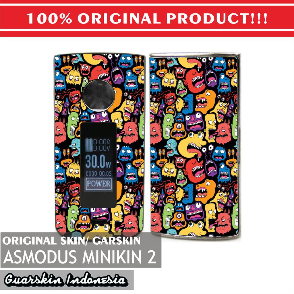 Jual Original! Mod Vape Asmodus Minikin 2 / V2 Skin / Garskin - Doodle ...