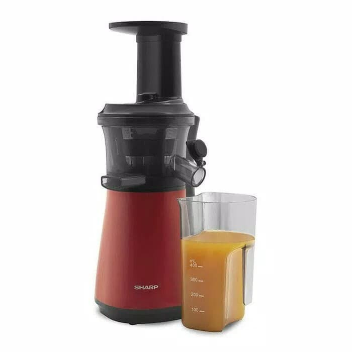 Jual Sharp Slow Juicer Sharp 0.8 Liter EJ-C20Y RD 150 Watt Sharp Slow ...