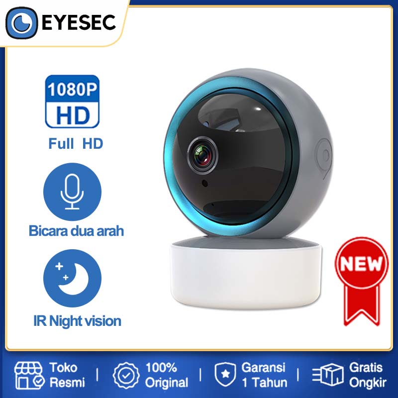 Jual EYESEC Smart CCTV 1080P Indoor Camera WiFi PTZ Camera P2P IR Night ...