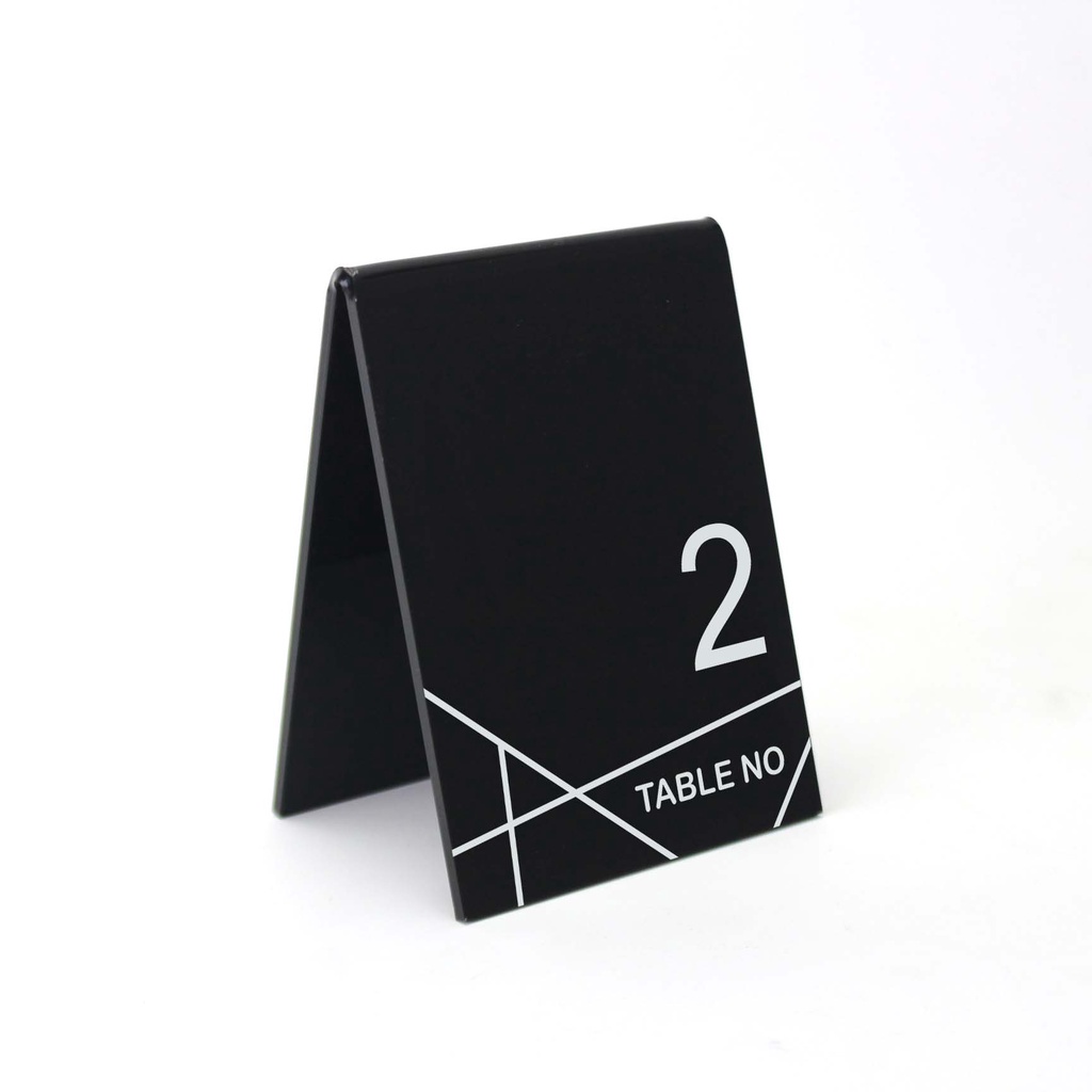 Jual Nomor Meja Akrilik - Tabel Number Penanda Meja Restoran Cafe ...