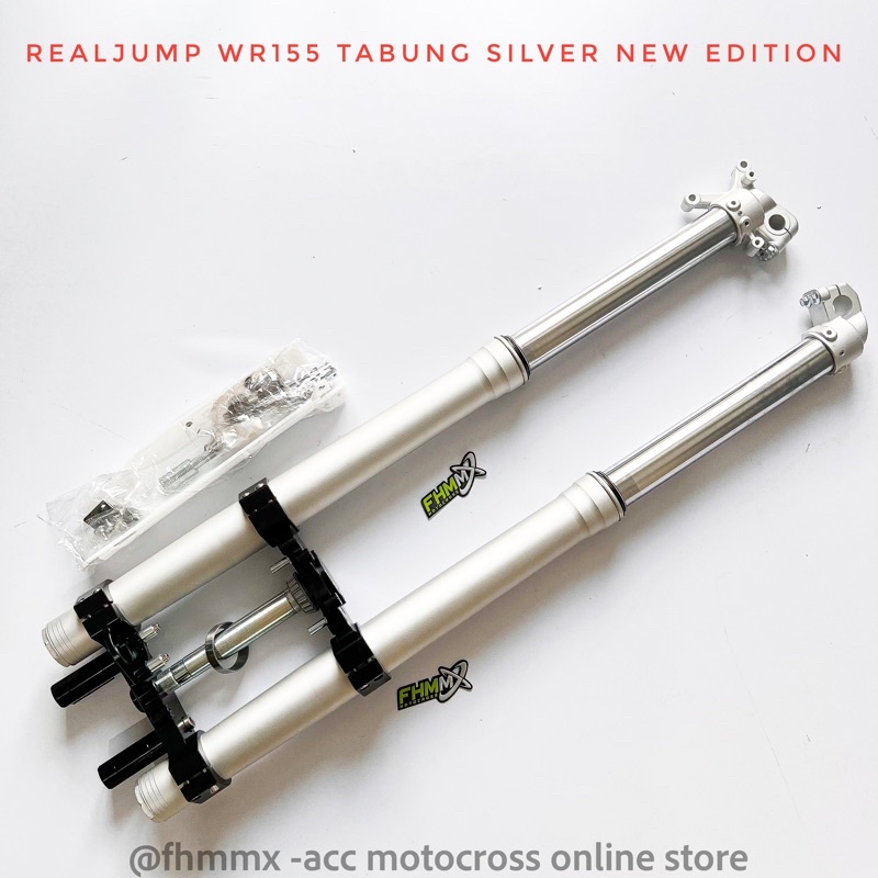 Jual Realjump WR155 tabung silver new edition PNP | Shopee Indonesia