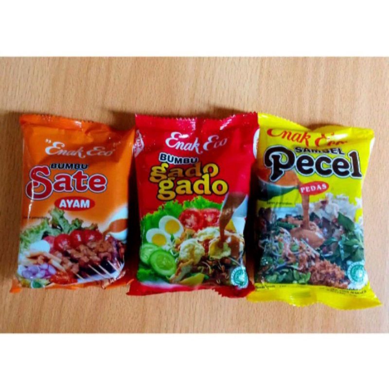 Jual Enak Eco Bumbu Pecel / Gado Gado / Sate Ayam 185gr | Shopee Indonesia