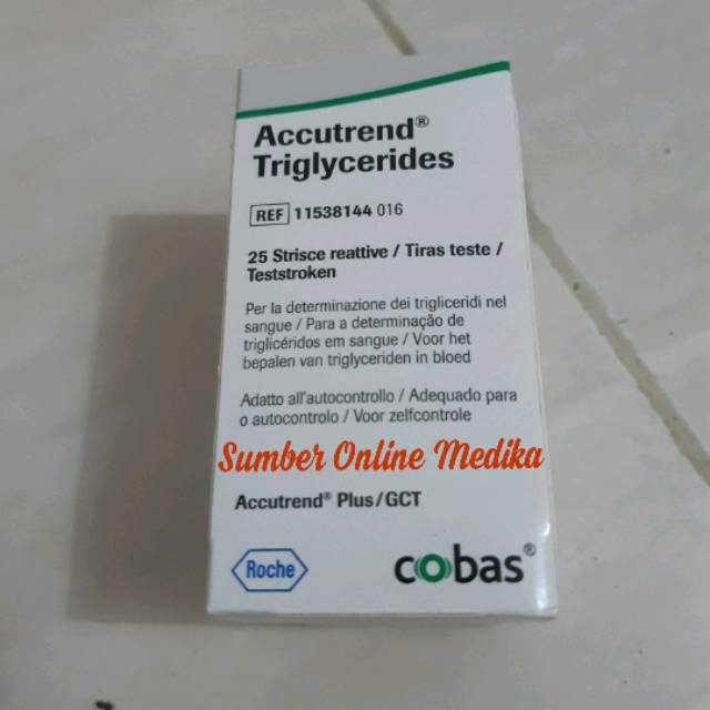 Jual STRIP ACCUTREND TRIGLISERIDA/ TRIGLYCERIDES ACCUTREND | Shopee ...