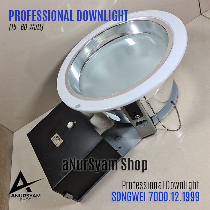 Jual Professional Downlight Dobel Fitting SONGWEI / Kap Downlight 2 x E27 | Shopee Indonesia