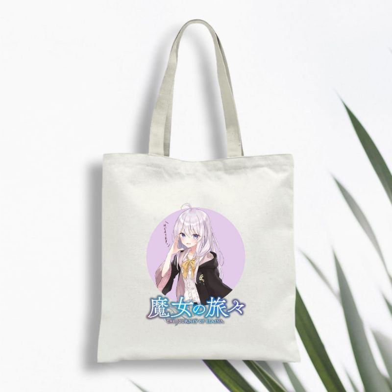 Jual HARGA GROSIR - Totebag Anime Elaina The Journey Of Elaina | Shopee ...