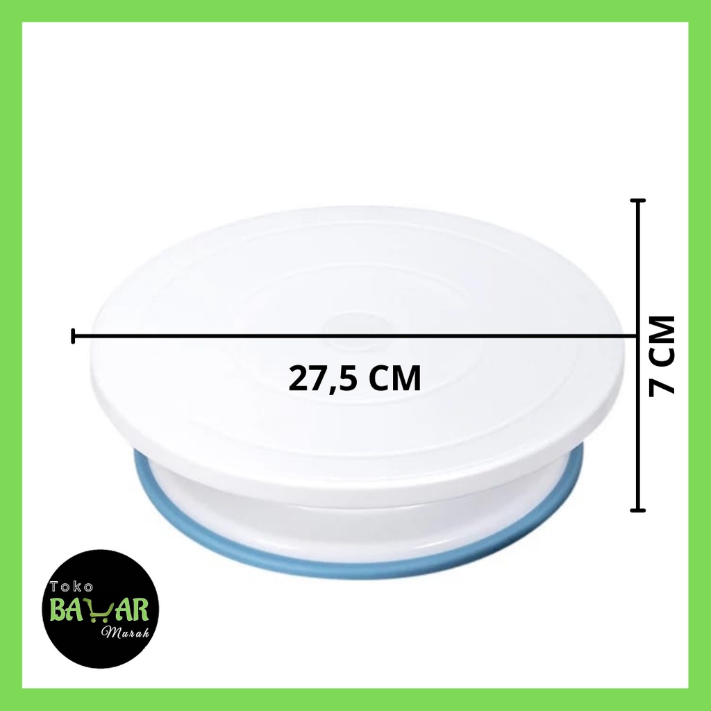 Jual Cake Turn Table / Meja Putar Kue / Rotating Plate Turn Table ...