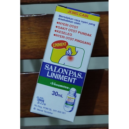 Jual SalonPas Cair Liniment 30 ML / Nyeri Otot / Pinggang / Pundak ...