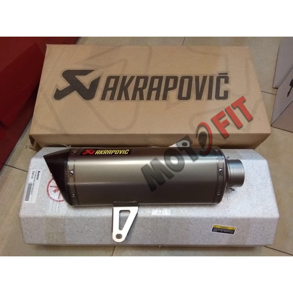 Jual BEST PRODUCK!!!Knalpot yamaha Xmax 250 Akrapovic Slip On exhaust ...