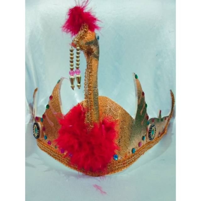Jual Aksesoris tari merak/Mahkota Merak tari Dadali/ Mahkota angsa ...