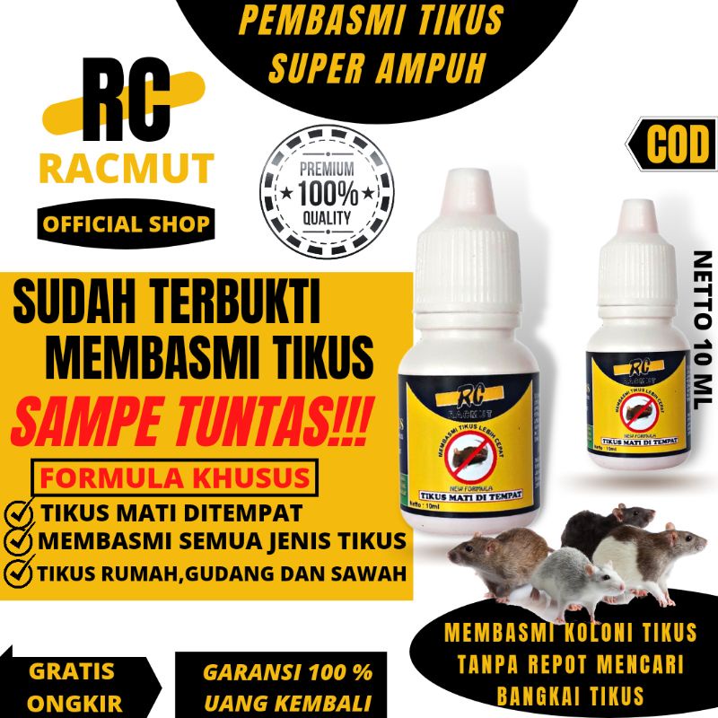 Jual Racun Tikus Obat Tikus Pembasmi Tikus Racun Tikus Mati Kering Obat ...
