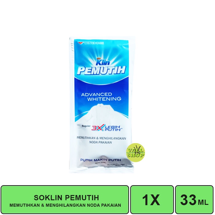 Jual VS. SOKLIN PEMUTIH SACHET 33 ML | Shopee Indonesia