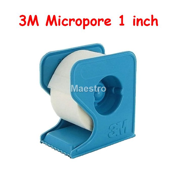 Jual 3M Micropore 1 inch in inchi inci Plester Medis Roll Surgical Tape ...