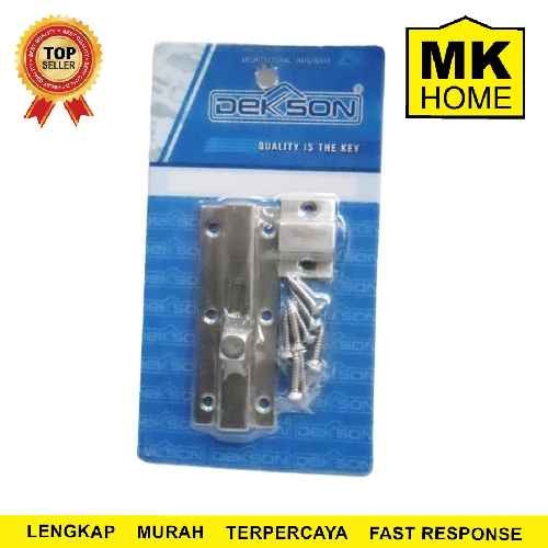 Jual Dekkson DB SQ 3 SSS Door Bolt/ Slot Pintu/ Grendel Pintu | Shopee Indonesia