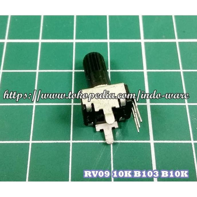 Jual Rv09 10K B103 B10K 13Mm 3P Vertical Potentiometer Inwer3925 Ayo ...