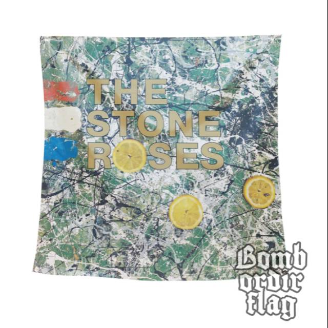 Jual THE STONE ROSES FLAG BANNER (bendera band) | Shopee Indonesia