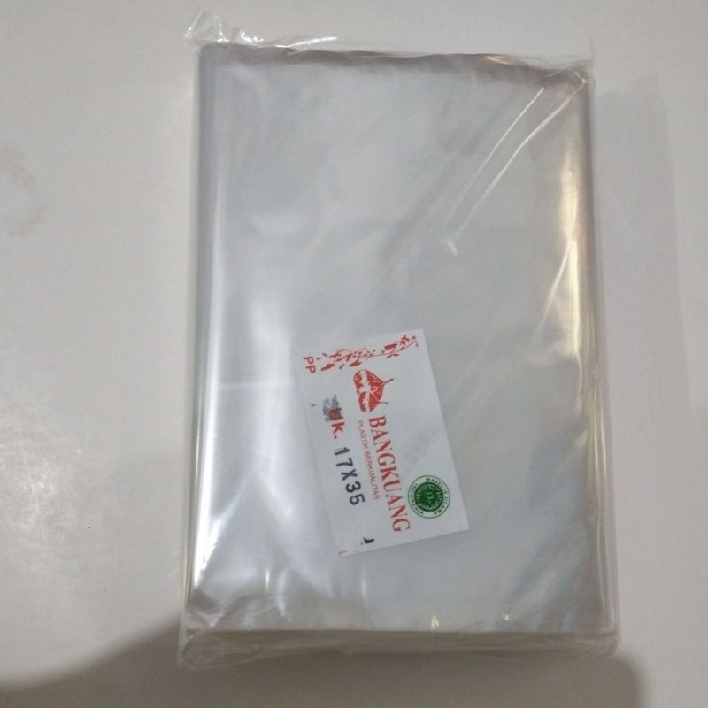 Jual pp bangkuang plastik pp bening 03 17x25/17x35/ 18x35/ 20x30/ 20x40 ...