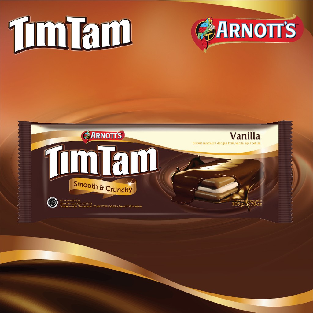 Jual Tim Tam Biskuit Choco Vanilla 105 gr | Shopee Indonesia