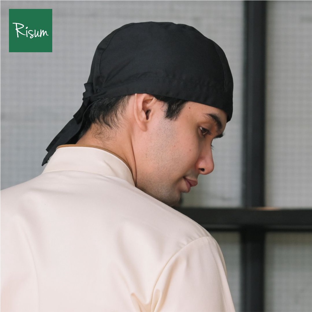 Jual RISUM Topi Koki Ikat/ Pirate Hat Risum | Shopee Indonesia