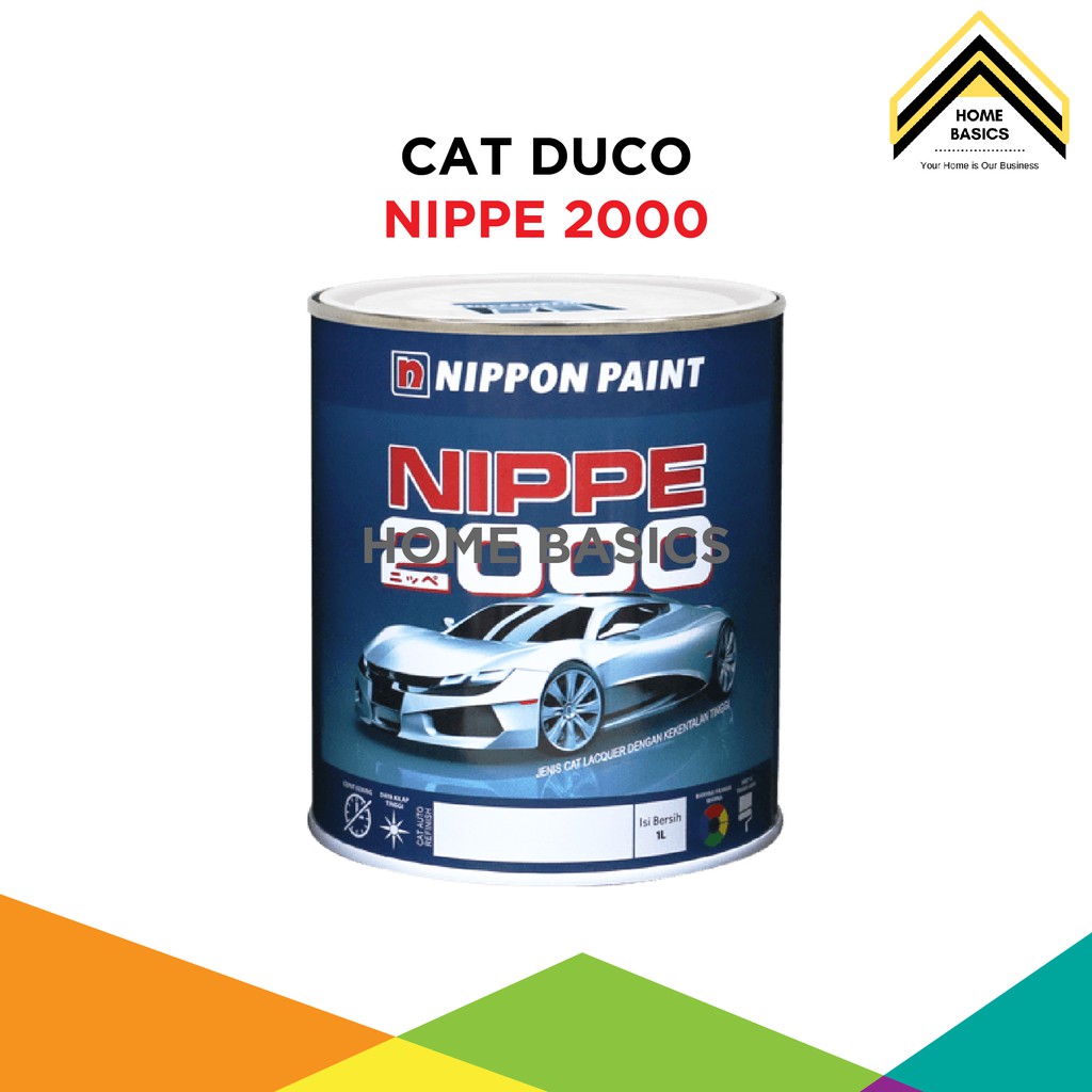 Jual Cat Duco Nippe 2000 1 Liter / Cat Mobil - Hitam / Hitam Doff ...