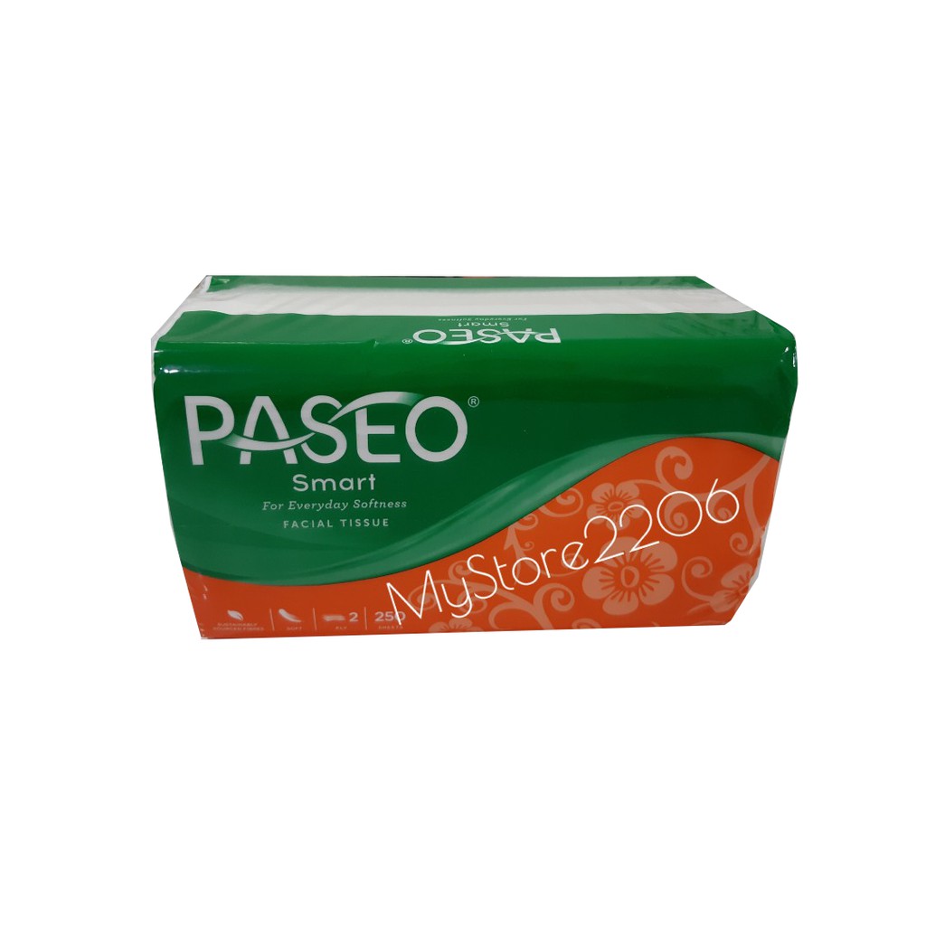 Jual Tissue / Tisu Paseo Smart 250 Sheets / 2 Ply / 250 Lembar / 2 ...