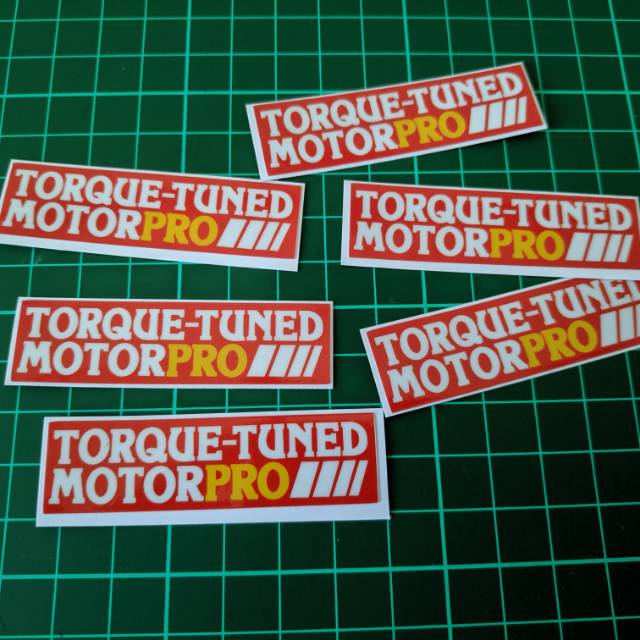 Jual Sticker Torque Tuned Motor Pro Tamiya Mini 4wd | Shopee Indonesia