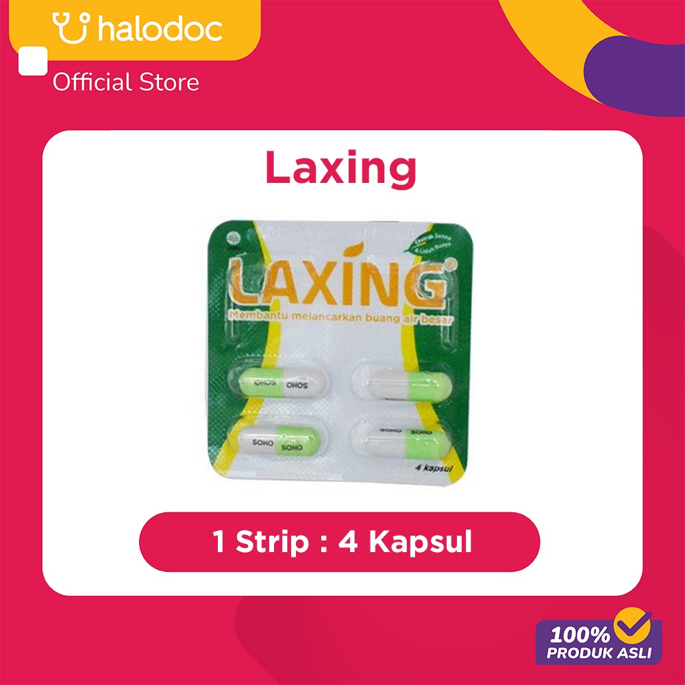 Jual Laxing 4 Kapsul | Shopee Indonesia