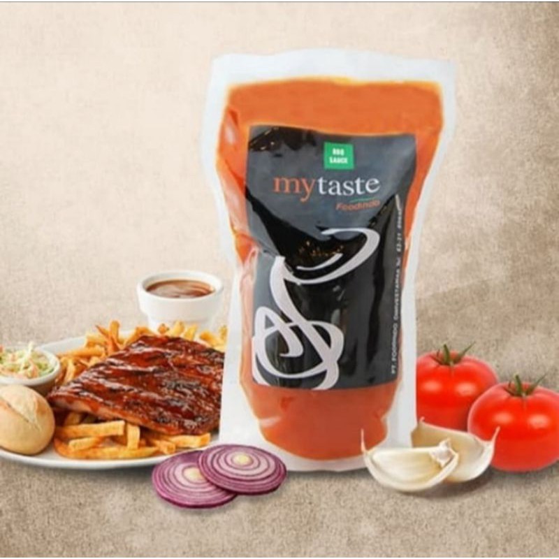 Jual my taste barbeque sauce (tidak pedas 500gr halal | Shopee Indonesia