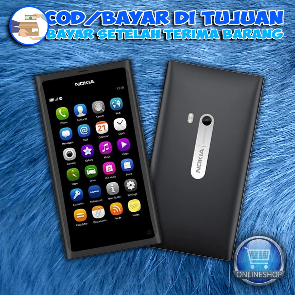 Jual Nokia N9 Single Sim Layar Sentuh Jadul Bergaransi | Shopee Indonesia