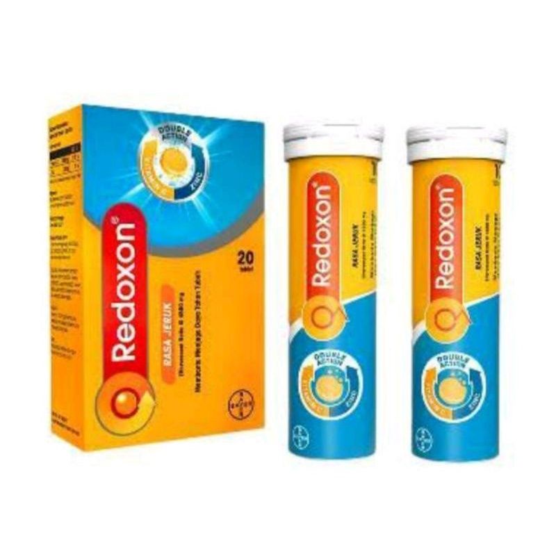 Jual Redoxon rasa jeruk 10's , 20's | Shopee Indonesia