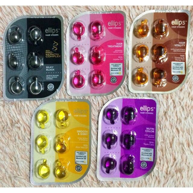 Jual ELLIPS VITAMIN RAMBUT BLISTER ISI 6 PCS | Shopee Indonesia