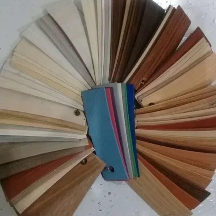 Jual Edging PVC lebar 22mm x 1mm Motif Urat Kayu/ 5 meter - B | Shopee ...
