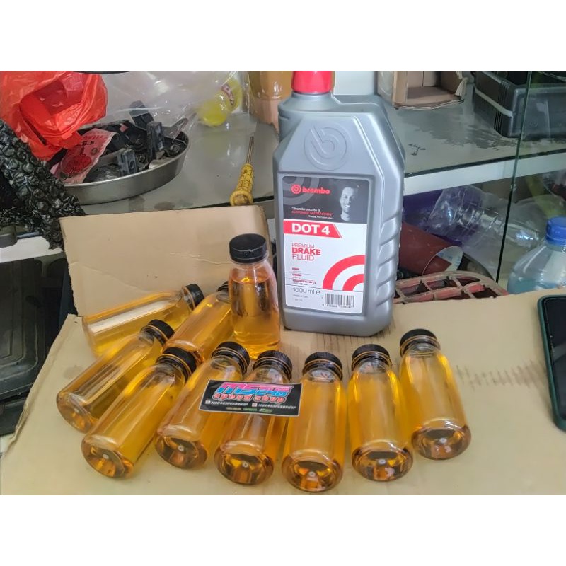 Jual Minyak Rem Brembo Premium Brake Fluid Dot 4 Repack Original 100ml ...