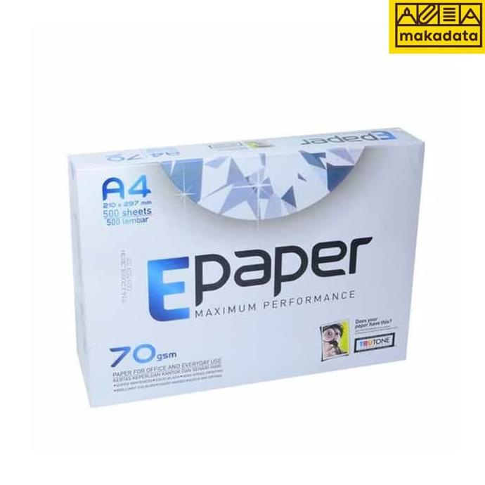Jual ^^^^^] Kertas HVS E-Paper A4 70gr | Kertas Fotocopy | Kertas MURAH ...