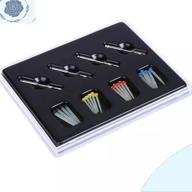 Jual Fiber post dental isi 20 fiber + 4 mata bur drill | Shopee Indonesia