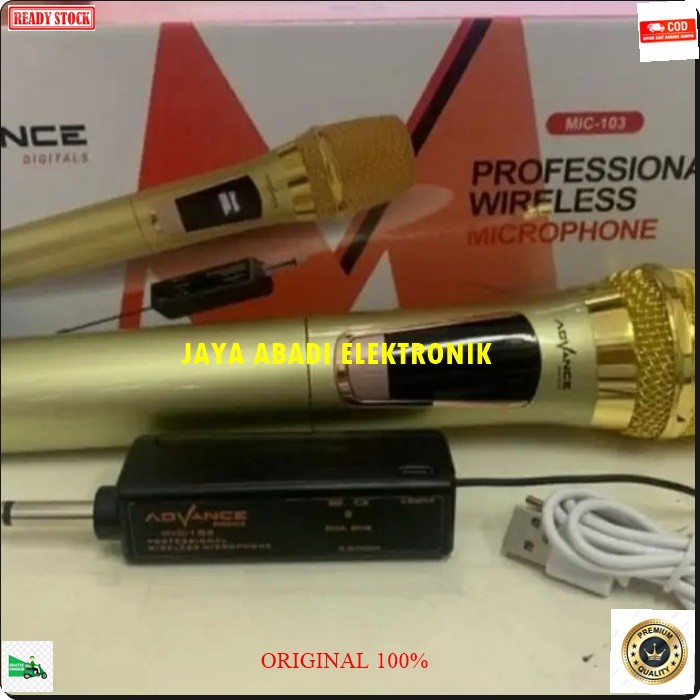 Jual G572 ORIGINAL MIC WIRELESS UHF GOLD DIGITAL LCD SINGLE CAS MIK ...