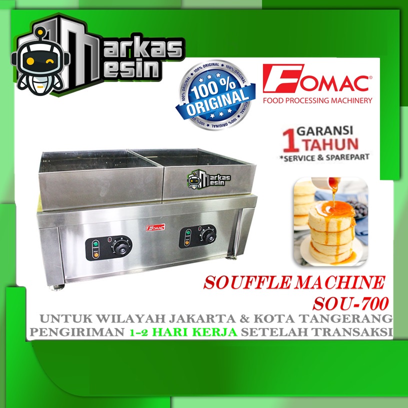 Jual Mesin Pembuat Souffle Pancake / Souffle Machine FOMAC SOU-700 ...