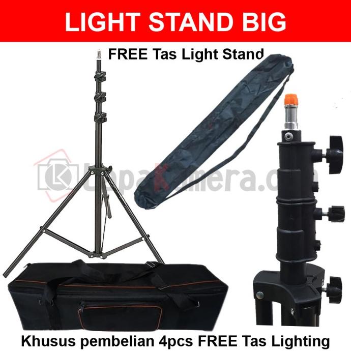 Jual Light Stand Big Atau Tripod Lampu Besar | Shopee Indonesia