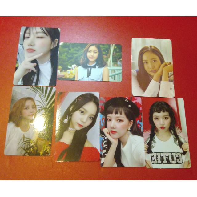 Jual PHOTOCARD PC GFRIEND Yerin Yuju Sinb Umji Eunha Sowon | Shopee Indonesia