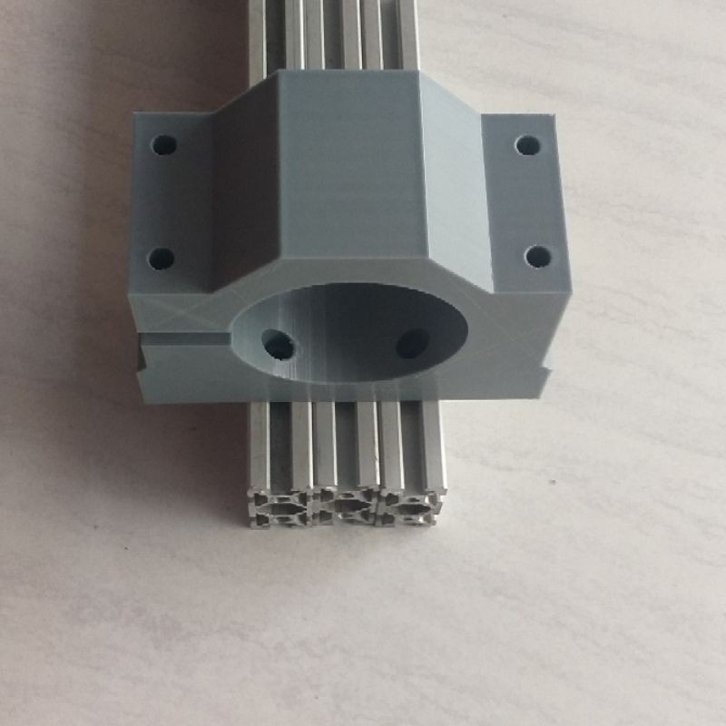 Jual Clamp Spindle CNC Router diameter 65mm aluminum profile 2060 ...